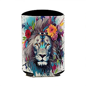 2 PCS Lion Leader Cup Can Cooler Party Gift Beer Drink Coolers Coolies