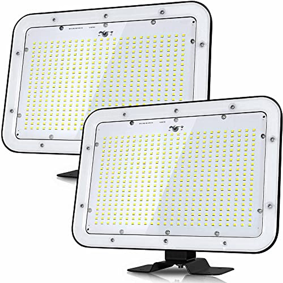 DragonLight 150W LED Flood Light, 18000lm Super Bright Security Lights, IP65 Waterproof Outdoor FloodLight, 5000K Daylight White Floodlight for Yard, Garden, Playground, Basketball Court[2Pack]