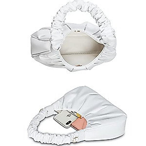 NIUEIMEE ZHOU Small Shoulder Bag for Women Classic Clutch Trendy Tote HandBag Crossbody Purse with Zipper Closure