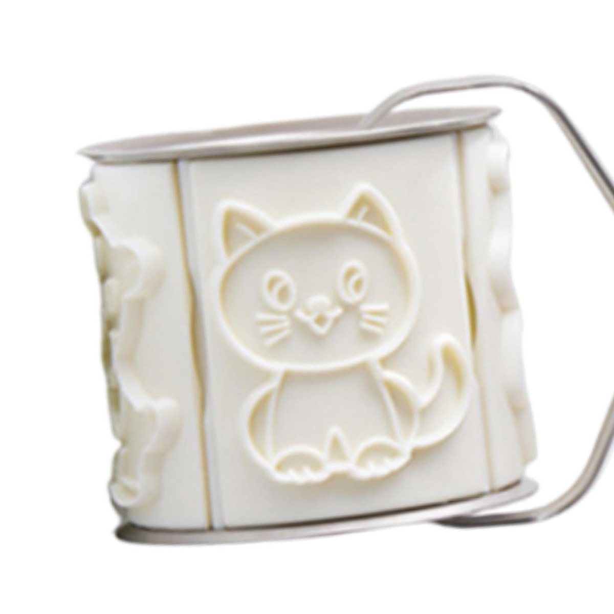 Rolling Cookie Cutter Portable Hand Tool Practical Stainless Steel Comfort Grip DIY Baking Tools for Wedding Holiday Baby Shower Kids Lunch/1223