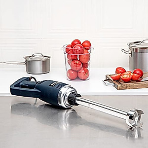 Restaurantware Hi Tek Stainless Steel Blending Shaft - Fits Variable Speed Immersion Blender - 16" - 1 count box