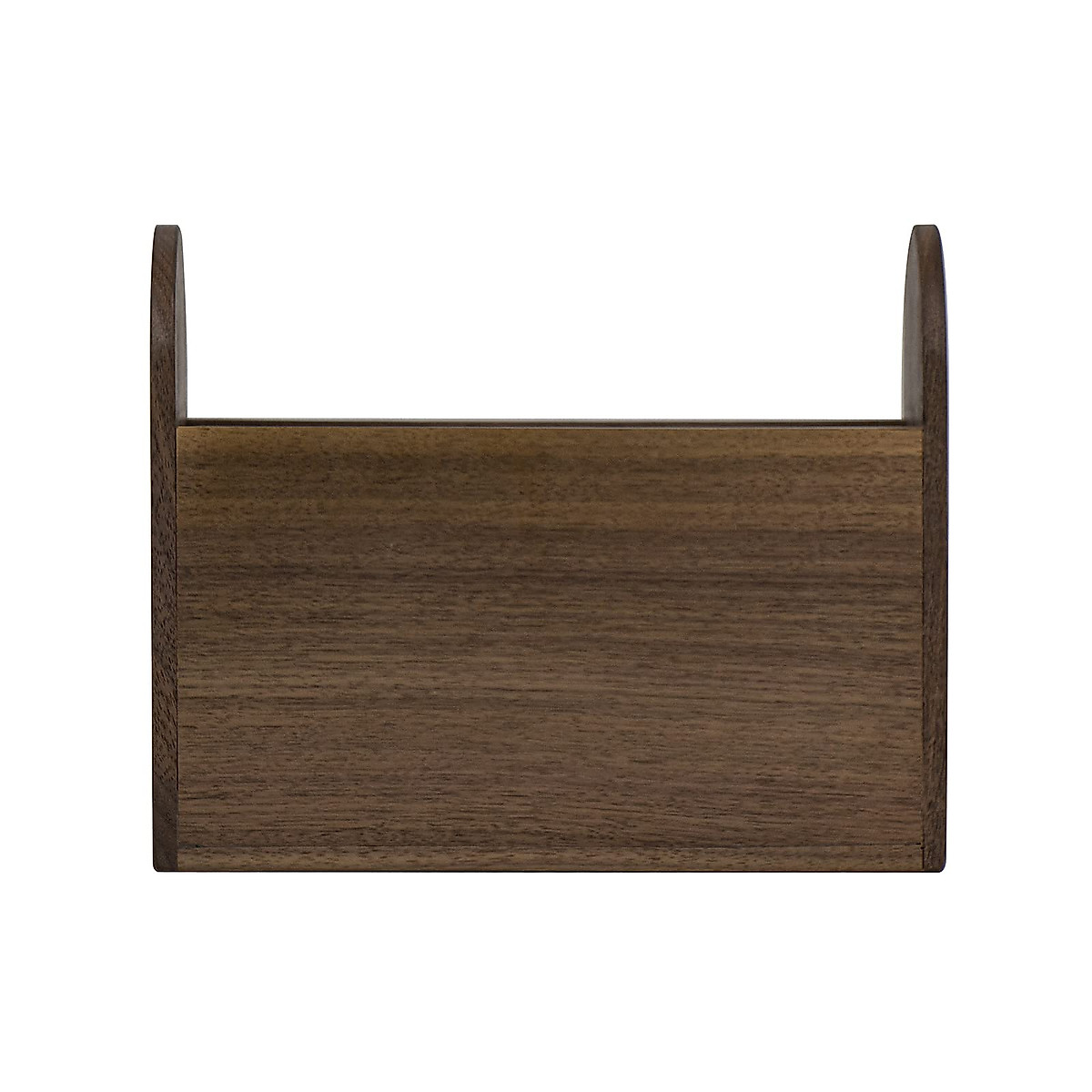 Consdan Napkin Holder, Wooden Napkin Holder, Suitable for Kitchen, Restaurant, Bar, Office, Parties, Home Décor (Solid Walnut)