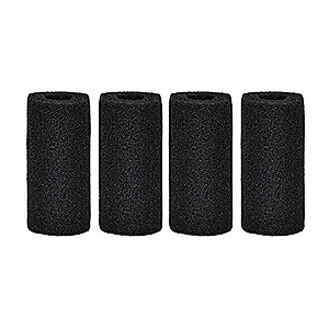 WEAVERBIRD 4PCS Pre-Filter Foam Sponge Roll Aquarium Filter Intake Cover for Aquarium Fish Tank (Small)