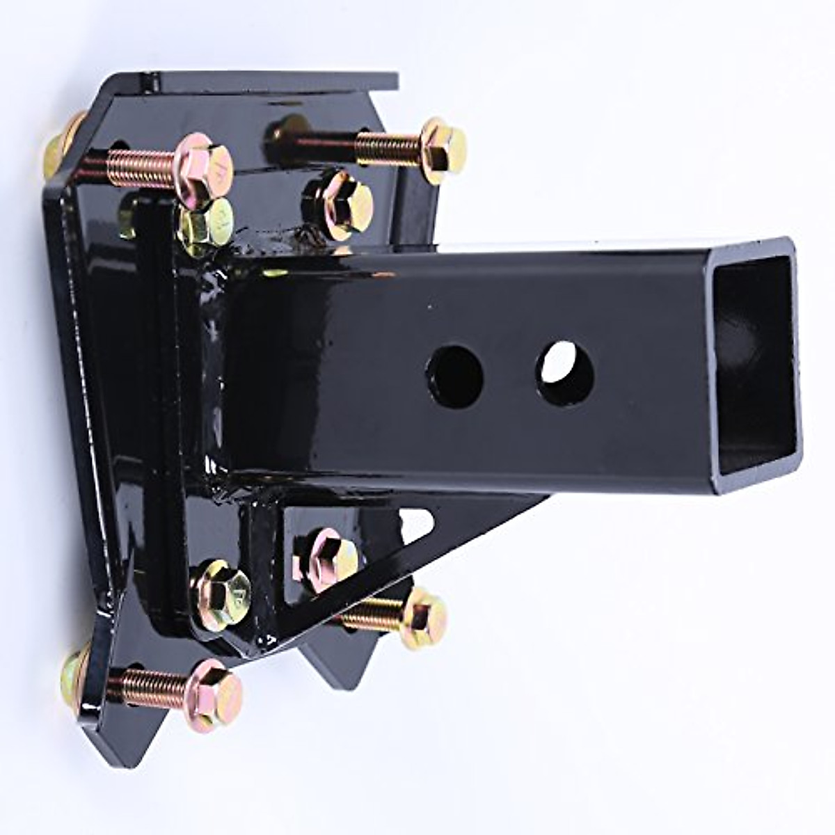 ECOTRIC Trailer Receiver Hitch 2" Bolt On Compatible with Polaris RZR XP 4 1000 Razor 3000lbs