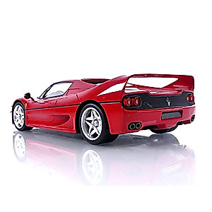 BBR 1995 F50 Coupe Rosso Corsa Red with Display CASE Limited Edition to 700 Pieces Worldwide 1/18 Model Car P18189 A