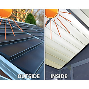 Palram - Canopia SkyLight 6' x 8' Storage Shed - Tan