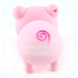 Novelty Pink Piggy Shape Design 32GB USB 2.0 Flash Drive Cute Memory Stick Thumb Drive Data Storage Pendrive Cartoon Jump Drive Gift