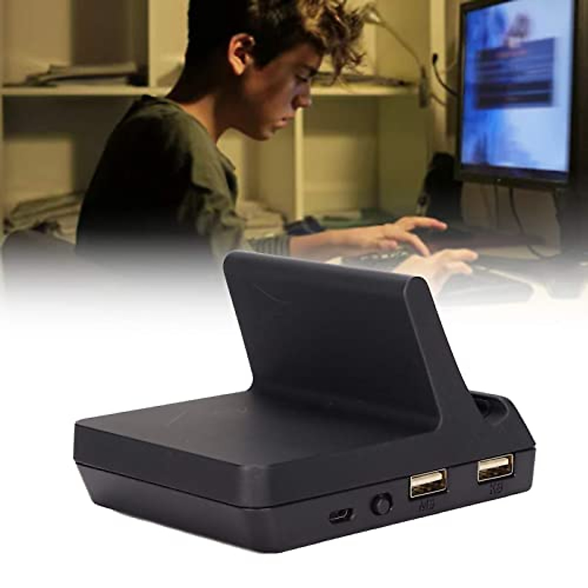 Keyboard Mouse Game Converter, Wireless Connection Keyboard Mapping,Plug and Play,Compatible with PS3,PS4,Xbox One, for Android, iOS Mobile Games