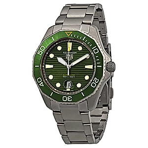 TAG Heuer Aquaracer Automatic Green Dial Men's Watch WBP208B.BF0631