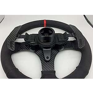 SIMPUSH carbon fiber paddle shifter mod Modification (STYLE A) FOR Thrustmaster T300RS T300GT TS-PC