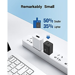USB C Wall Charger(2 Pack) - 20W USB C Charger PD Fast Charger Block Compatible with iPhone 13