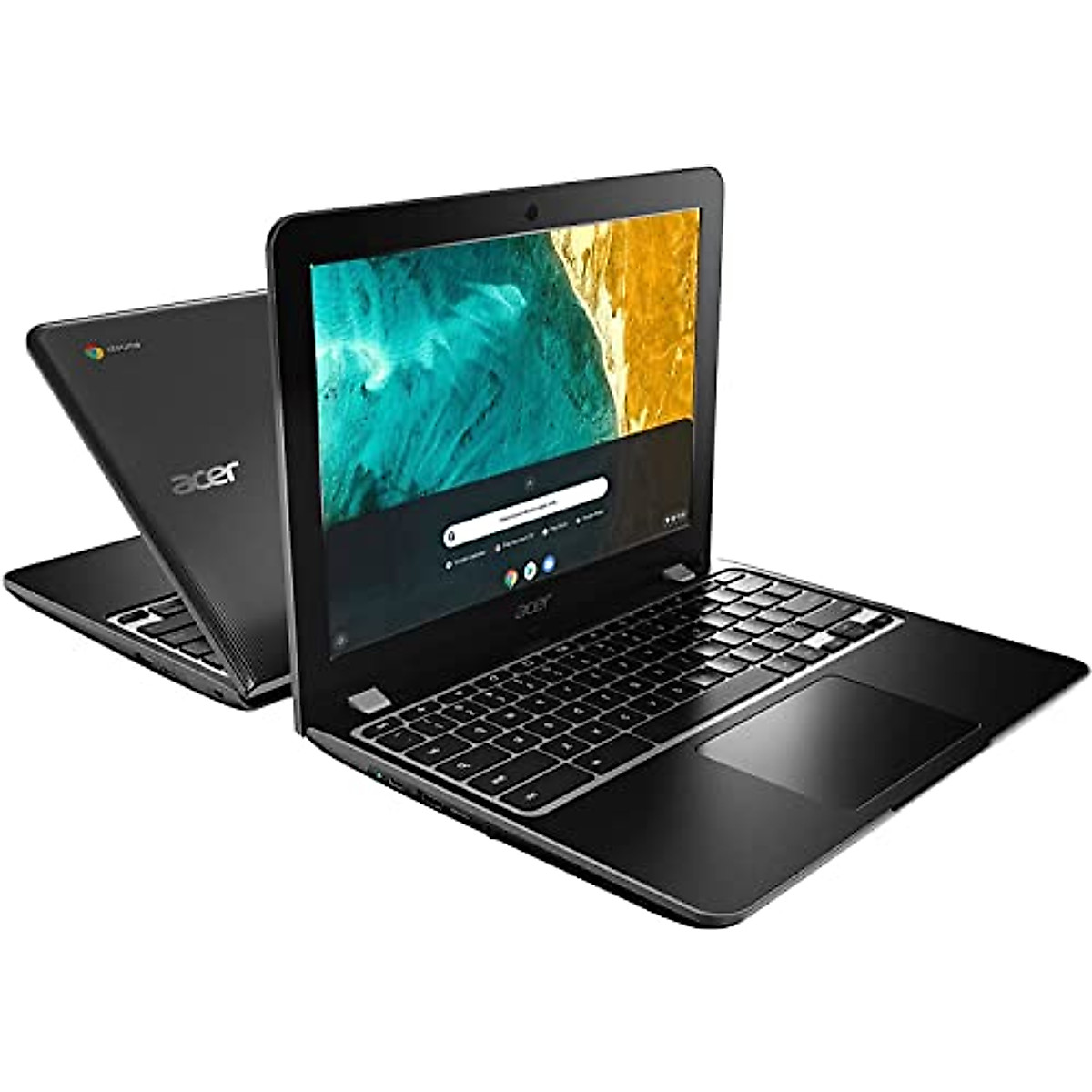 Acer Chromebook 512 12" HD Laptop Computer, Intel Celeron N4020 up to 2.6GHz, 4GB LPDDR4 RAM, 32GB eMMC, 802.11AC WiFi, Bluetooth 5.0, Type-C, Black, Chrome OS, BROAG 3Feet USB Extension Cable