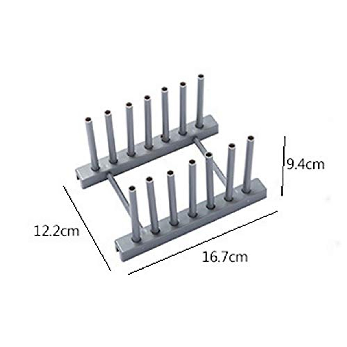 XJJZS Kitchen Organizer Pot Lid Rack Stainless Steel Spoon Holder Pot Lid Shelf Cooking Dish Rack Pan Cover Stand Kitchen Accessories (Color : C)