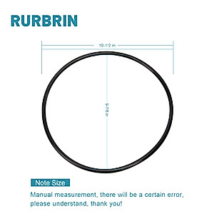 RURBRIN CX900F 0-240 Tank Lid O-Ring for Hayward Star-Clear Plus U9-228A C751 C900 C1200 C17502 Pool Cartridge Filter (2PCS)