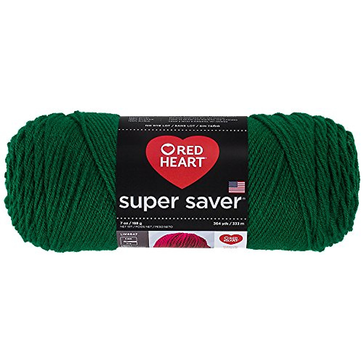 Red Heart E300 Super Saver Economy Yarn, Paddy Green