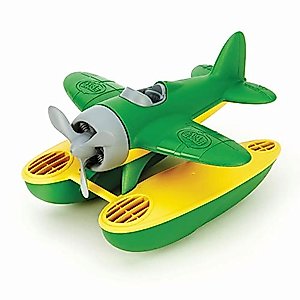 Green Toys Seaplane in Green Color - BPA Free, Phthalate Free Floatplane for Improving Pincers Grip. Toys and Games ,9 x 9.5 x 6 inches