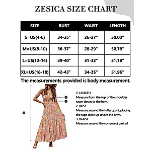 ZESICA Women's 2025 Summer Crossover Halter Neck Sleeveless Plaid Cut Out Backless Flowy A Line Maxi Dress,GreyGreen,Medium