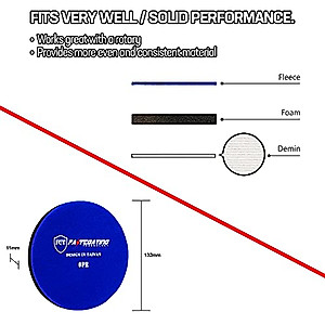 FCT FASTCOATING OPR CAR POLISHING PAD-Denim