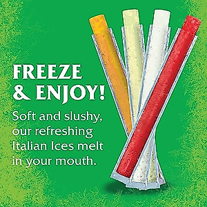 Wyler's Authentic Italian Ice Fat Free Freezer Bars Original Flavors 2oz bars, 96 count