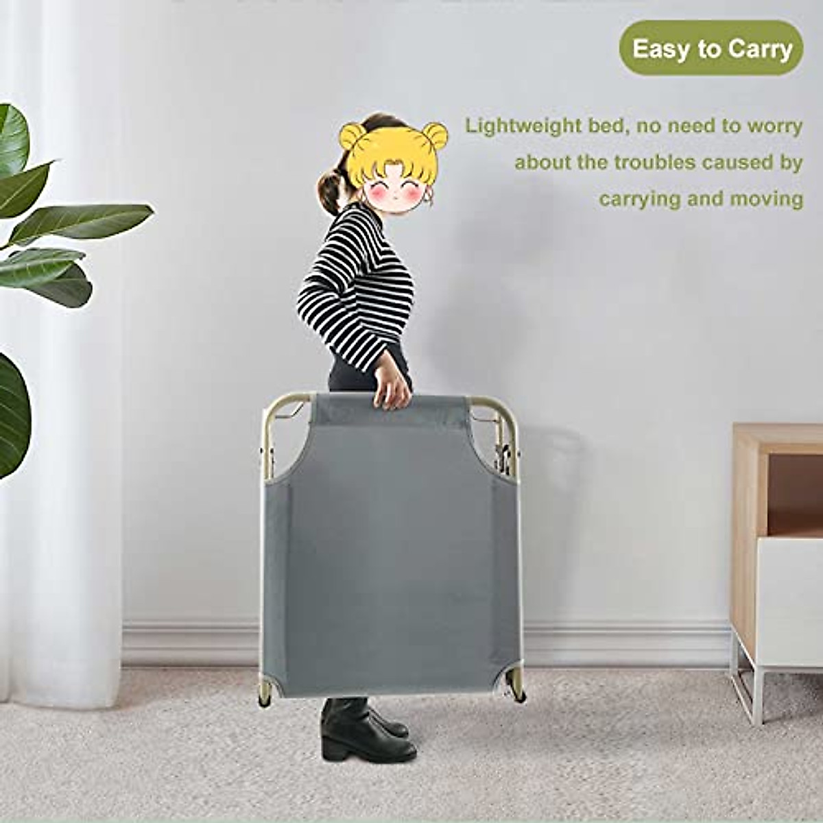 ABaippj Adjustable Zero Gravity Folding Reclining Lounge Chair with Pillow, Portable Chaise Lounge Chair, Great for Outdoor Patio Lawn Beach Pool Sunbathing, Supports 440lbs