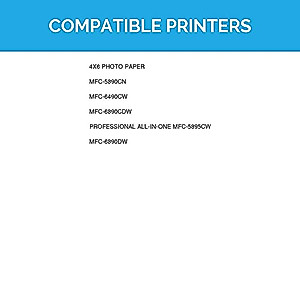 LD Compatible Ink Cartridge Replacement for Brother LC65 High Yield (4 Black, 2 Cyan, 2 Magenta, 2 Yellow, 10-Pack)