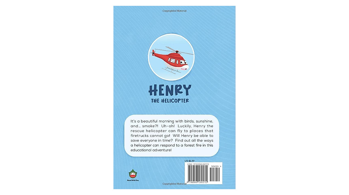 Henry the Helicopter Children's Book | Fun & Educational for Future ...