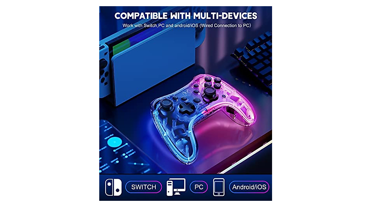 RGB Switch Controller: Turbo, Wake-Up & Multi-Platform Support