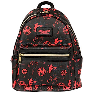 Marvel Spider-Man: Across The Spider-Verse Web Mini-Backpack - Entertainment Earth Exclusive