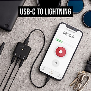 RØDE SC21 USB-C to Lightning Cable (30cm, Black)