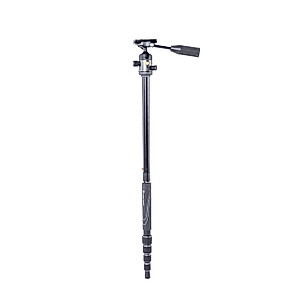 Vanguard VEO 2X 235ABP 4 in 1 Travel Tripod, Monopod, Ball Head with Removeable Pan Handle - 23 mm, Aluminum