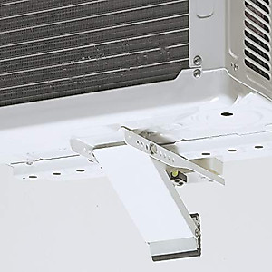 Frost King ACB160H Heavy Duty Steel Air Conditioner Support Brackets, Holds up to 160lbs , White