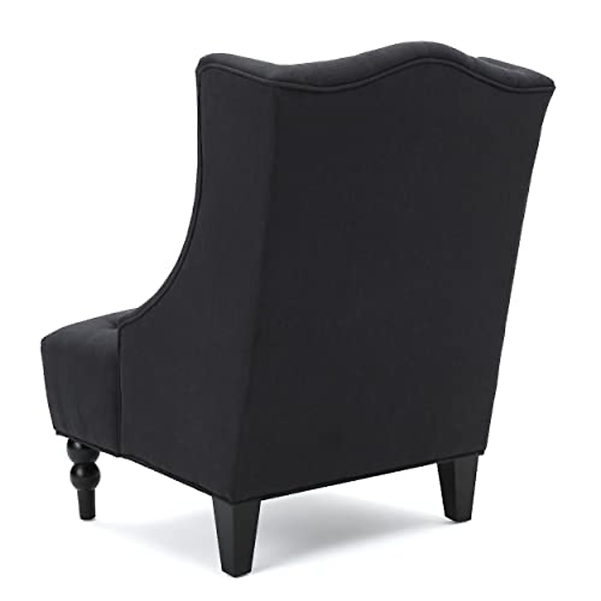 Christopher Knight Home Toddman High-Back Fabric Club Chair, Dark Charcoal Dimensions: 27.25”D x 33.75”W x 38.50”H