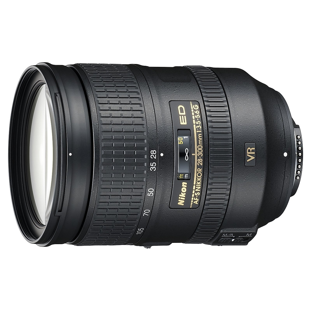 Nikon AF-S FX NIKKOR 28-300mm f/3.5-5.6G ED Vibration Reduction Zoom Lens with Auto Focus for Nikon DSLR Cameras (Renewed)