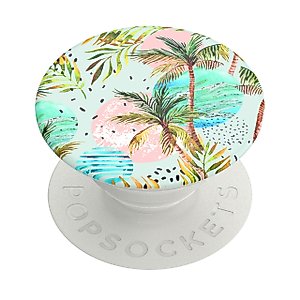 PopSockets Phone Grip with Expanding Kickstand, Plant Pattern PopGrip - Waikiki Daze