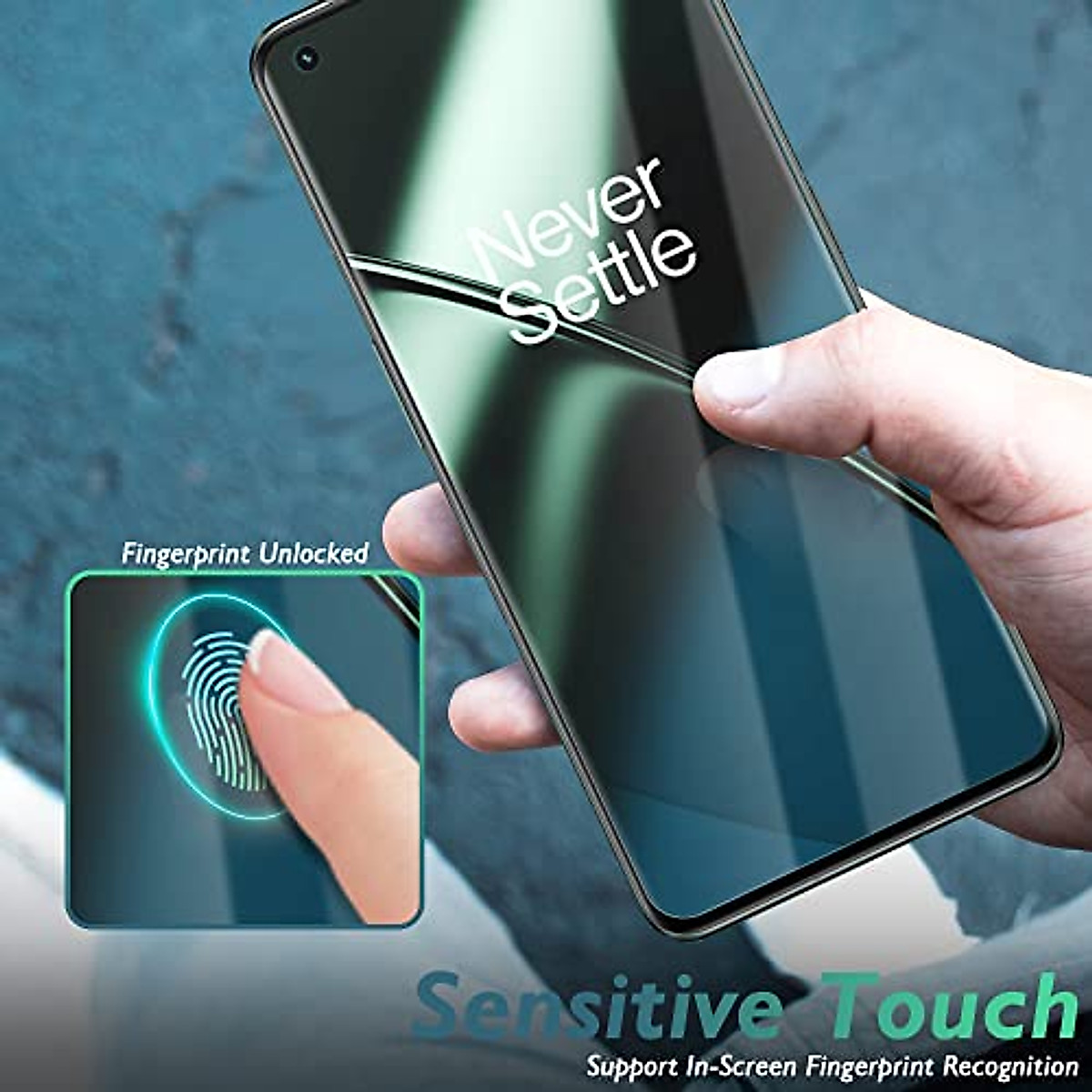 Orzero (3 Pack) Compatible for OnePlus 11 5G Screen Protector, Premium Soft Edge to Edge High Definition TPU Anti-Scratch Bubble-Free (Lifetime Replacement)