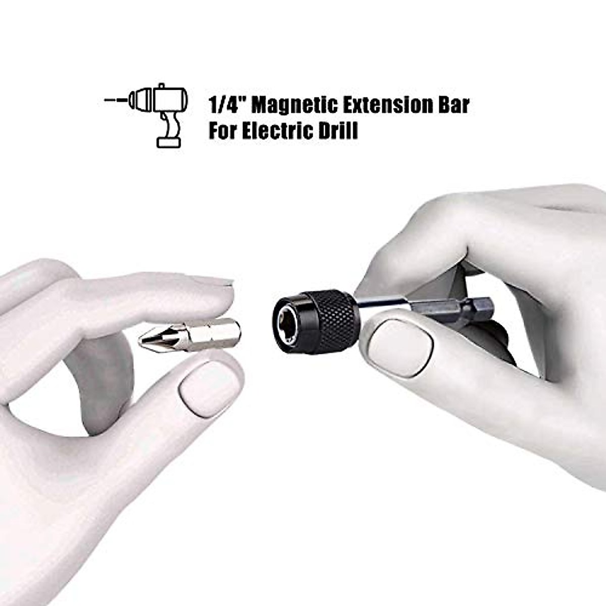 SHARDEN 32 in 1 Ratchet Screwdriver Bit Set with Right Angle Offset 1/4" High Torque Driver Handle, Socket Adapter, Extension Bit Holder, S2 Multi Bits for Ratchet Wrench, Screwdriver