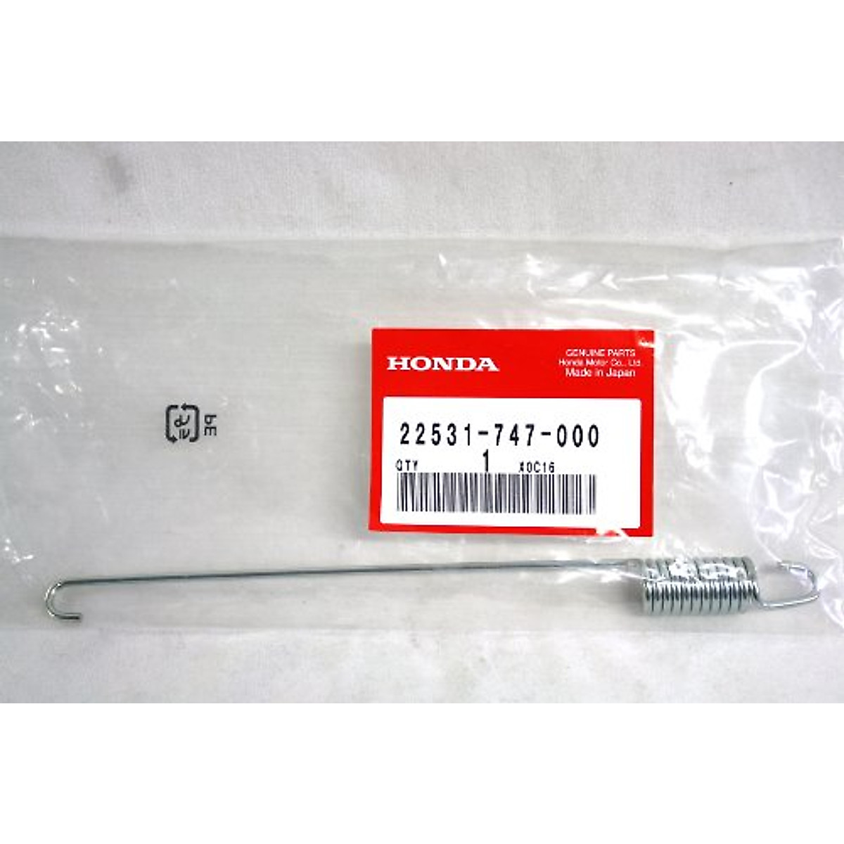 Honda 22531-747-000 Spring, Belt Tension; 22531747000 Made by Honda