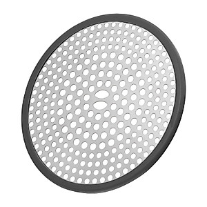 Veemoon Bathroom Floor Drain Cover Filters Wash Basin Drain Cover Water Sink Filter Hose Bib Wheel Water Trough Stainless Strainer Stainless Sink Bathtub Sponge Hair Stainless Steel