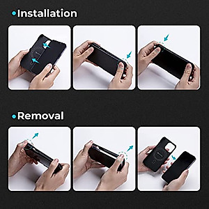 pitaka Magnetic Case Compatible with iPhone 13 Pro Max-6.7 Inch [MagEZ Case 2] 100% Aramid Fiber Slim Fit Phone Cover, 3D Grip Touch -Black/Grey（Twill）