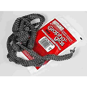 Rutland Grapho-Glas Woodstove Flat Gasket for Fireplace, 5/8 by 84-Inch