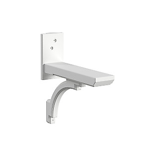 Mayne Newport Plus Mailbox Post with Standard Arm – Weather-Resistant, Durable Classic Design – Easy-to-Install Outdoor Mailbox Post