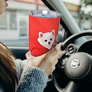 Custom Tumbler 20OZ Stainless Steel Vacuum Isolation, Personalized Stainless Steel Drinking Tumblers with Lid Straw Three-piece set, Customized Travel Cup Mug with Food grade Stainless Steel