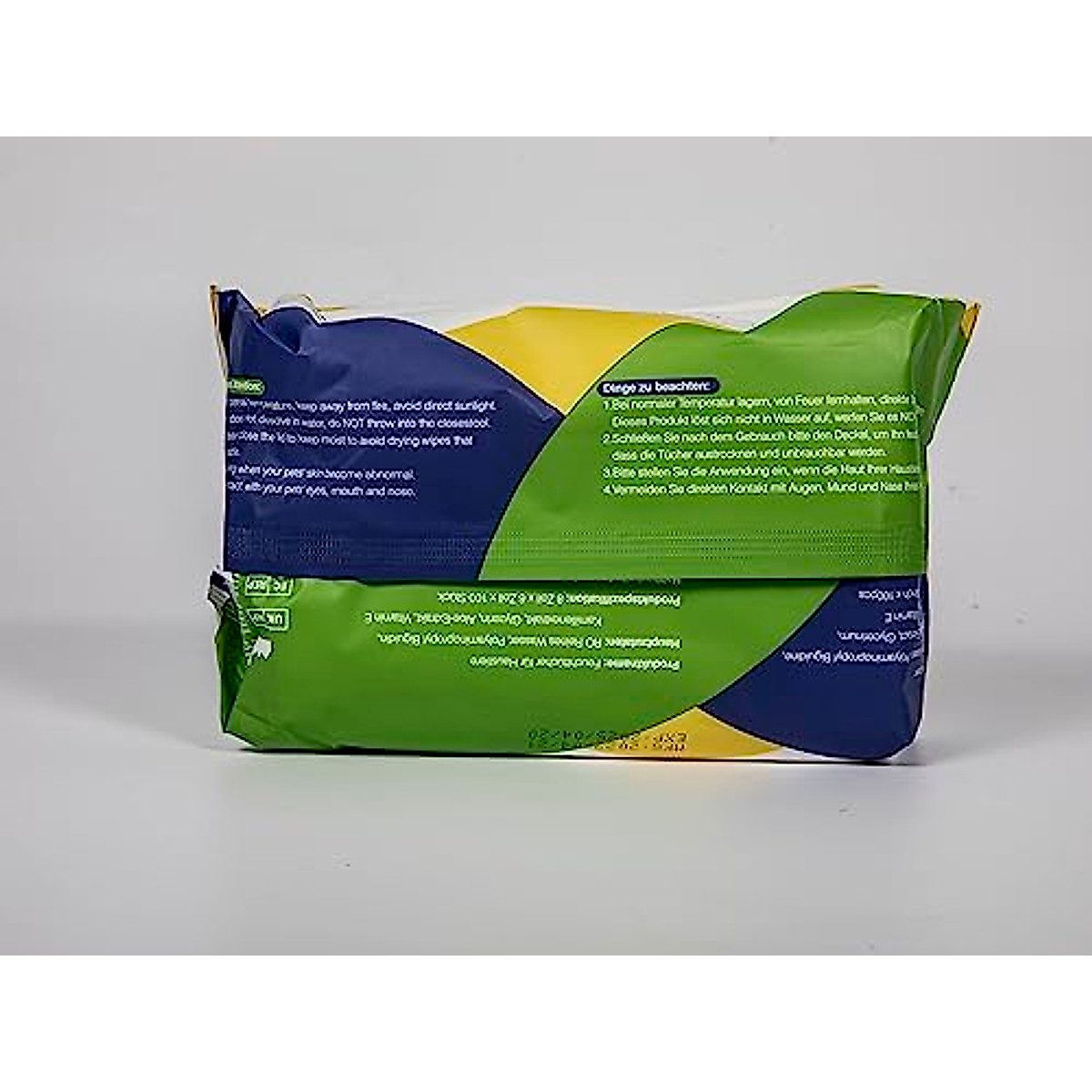 Pawaboo Dog Wipes for Paws and Butt, Unscented Hypoallergenic Pet Wipes for Dog Cat, Soft Thick Dog Grooming Wipe for Cleaning Deodorizing with Lids, Puppy Wipes for Face Ears Body- 1Pack/100Count