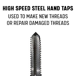 Drill America DWT54582 3/8"-16 UNC High Speed Steel Taper Tap, (Pack of 1)