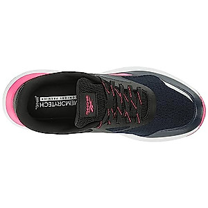 Reebok Women's Endless Road 3.0 Running Shoe, Vector Navy/Black/Proud Pink, 7