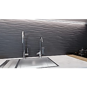 Watts Premier WP531130 Pure UF-3 Three-Stage Water Filtration System with Top Mount Twist Faucet, Brushed Nickel