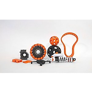 MakerBot Tough PLA 3D Printing Filament Large Spool for Use with MakerBot's Replicator+, Fifth Generation and Z18 Line of 3D Printers, Non-Toxic Resin, 1.75mm Diameter, Safety Orange (375-0009A)