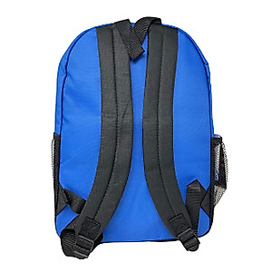 Fast Forward Batman 16" Backpack with Matching Lunch Bag Set