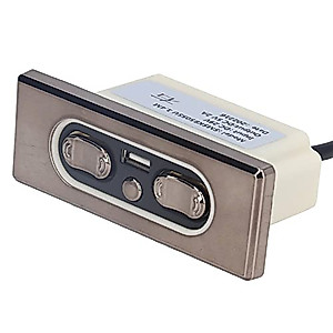 Alvinlite Electric Sofa Remote, Chair Lift Recliner Remote with 5 Button Lift Chair Hand Control USB Charging Hand Control Handset Recliner Power Cord Replacement 29V