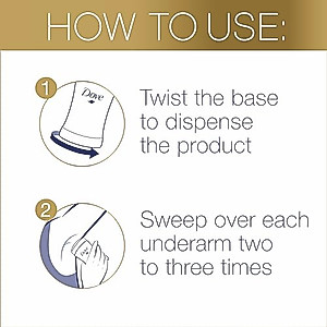 Dove Even Tone Antiperspirant Deodorant Stick Peach Blossom & Rice Milk 3 Count 2.6 oz